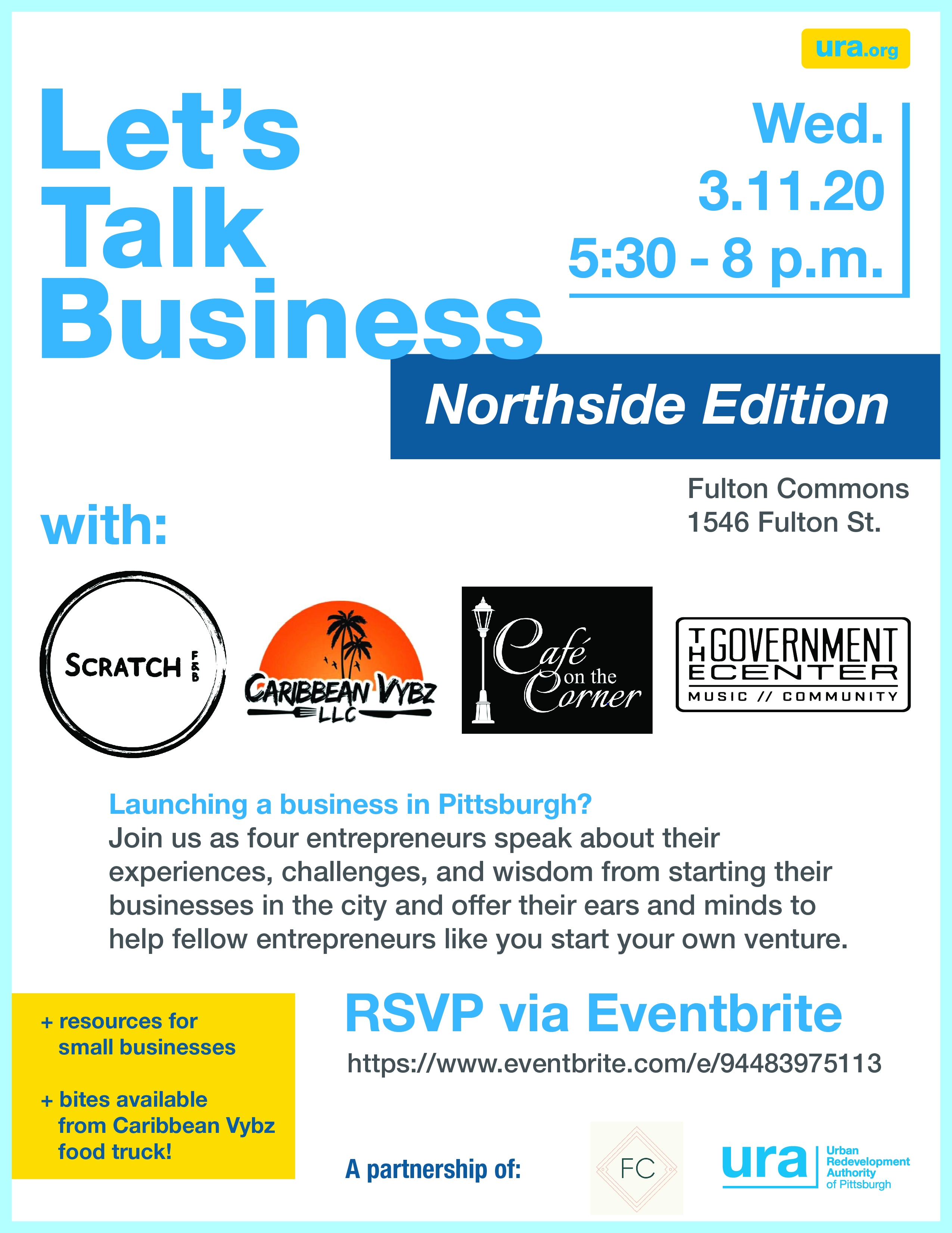 Let's Talk Business: Northside Edition | URA